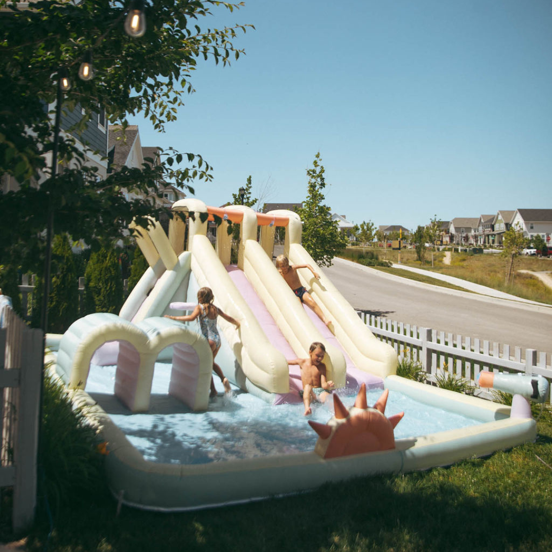 Splash Inflatable Bounce House & Slide - Multi – Meri Meri