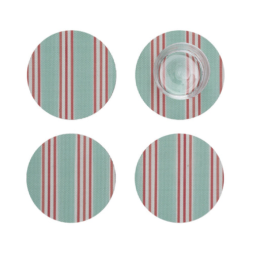 mint green coasters