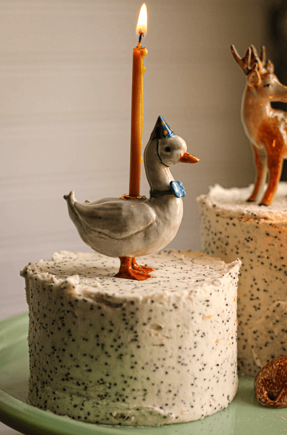 Blue Goose Porcelain Cake Topper – Meri Meri