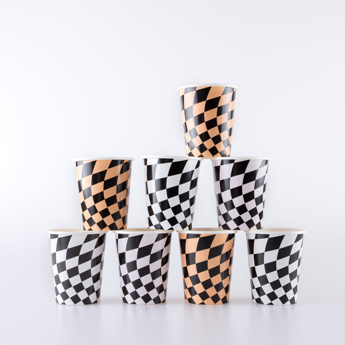 Halloween Checker Cups – Meri Meri