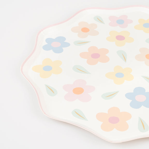 Flower Pattern Side Plates – Meri Meri