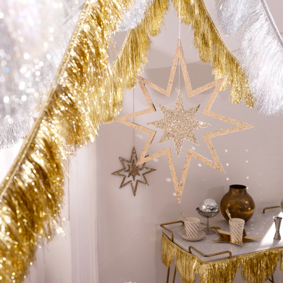 Star Christmas Hanging Decorations – Meri Meri