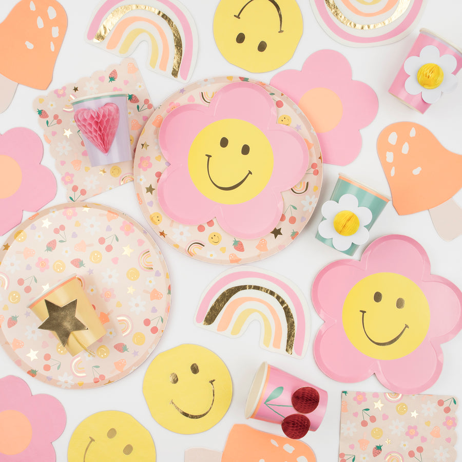 Happy Face Plates – Meri Meri
