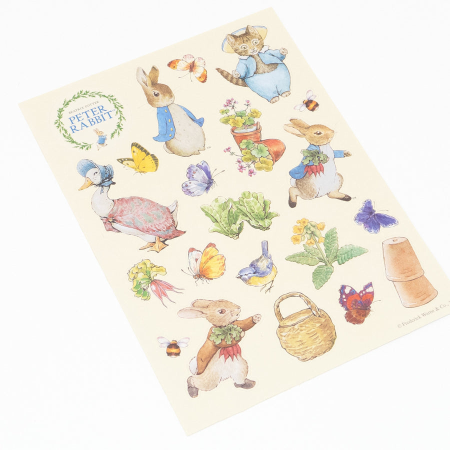 Peter Rabbit Characters Sticker Sheets – Meri Meri