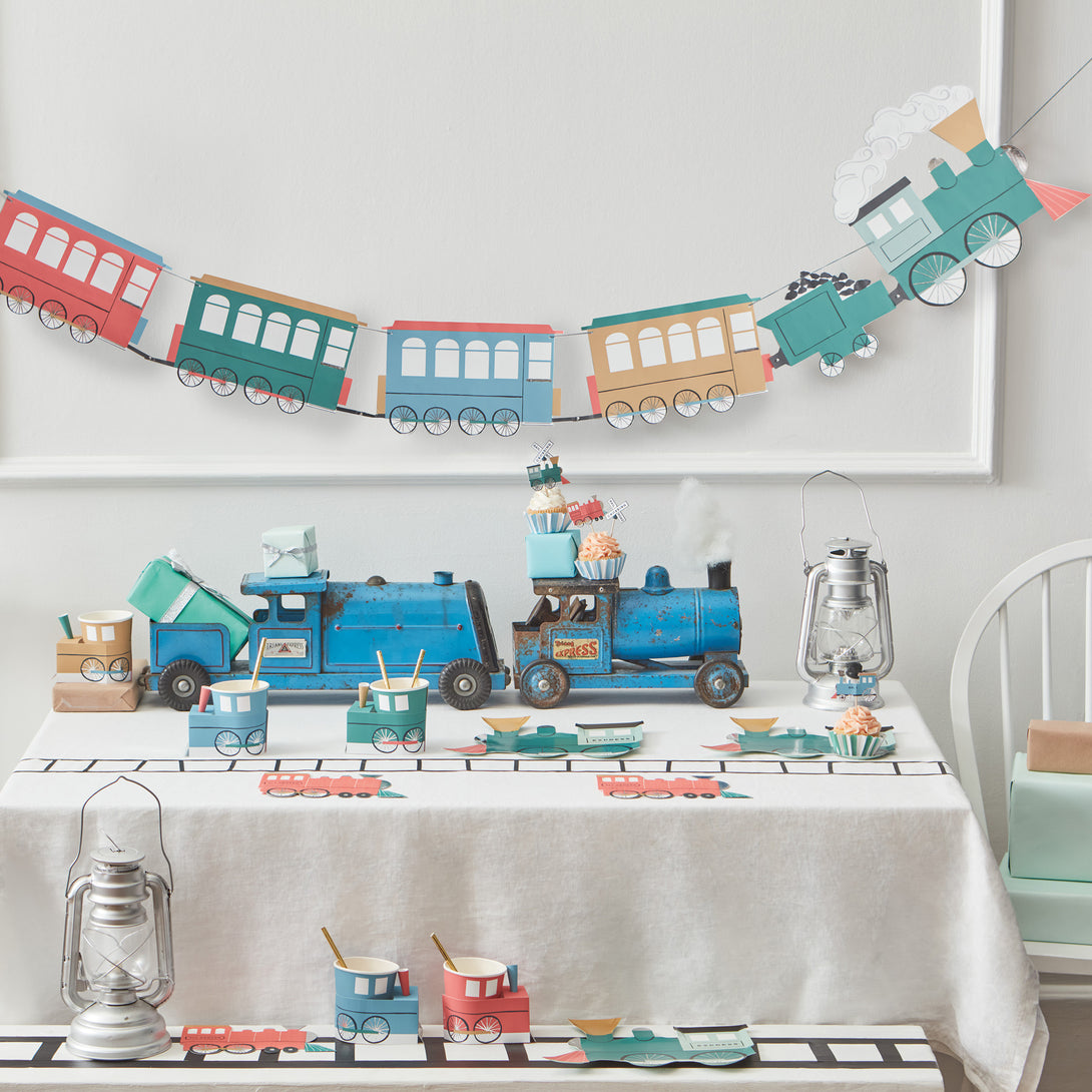 All Aboard! Train Party Set – Meri Meri
