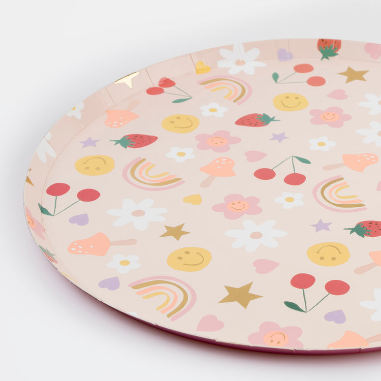 Happy Face Plates – Meri Meri