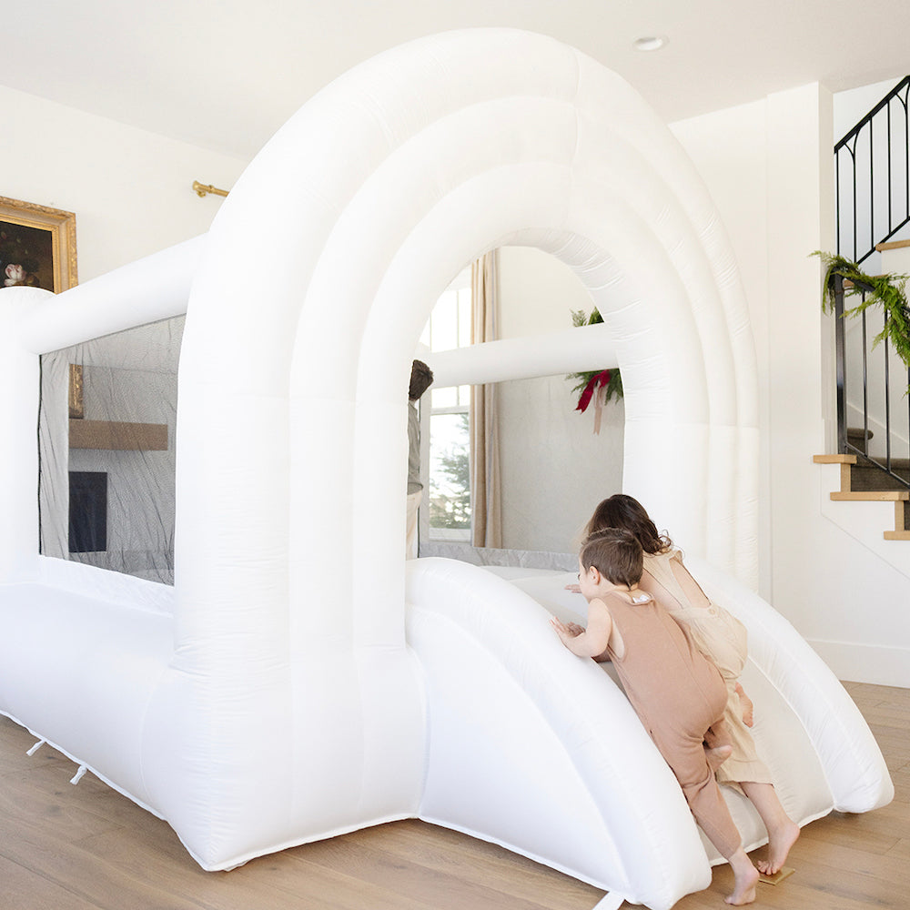 Rainbow Inflatable Bounce House - Neutral (8x8) – Meri Meri