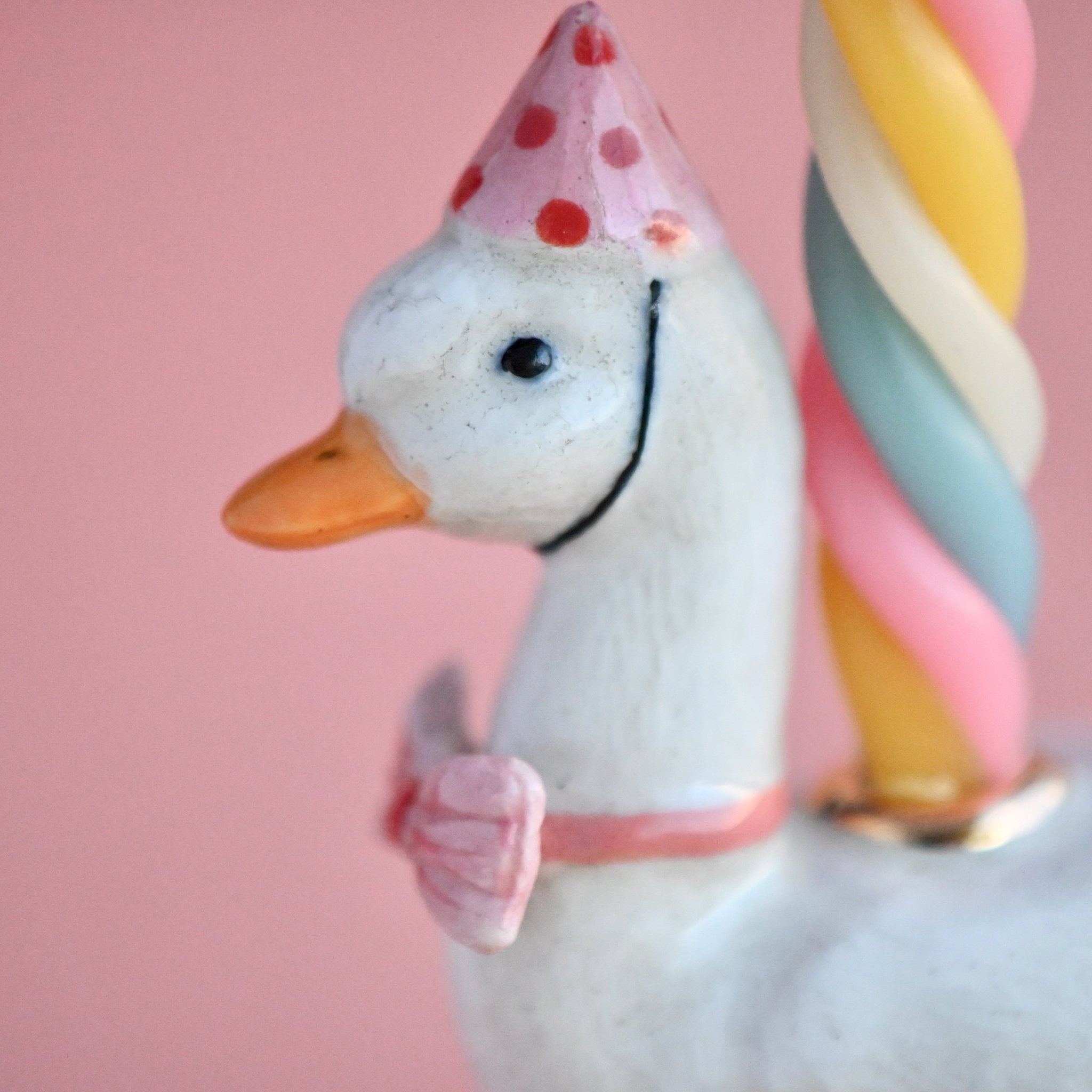 Pink Goose Porcelain Cake Topper – Meri Meri