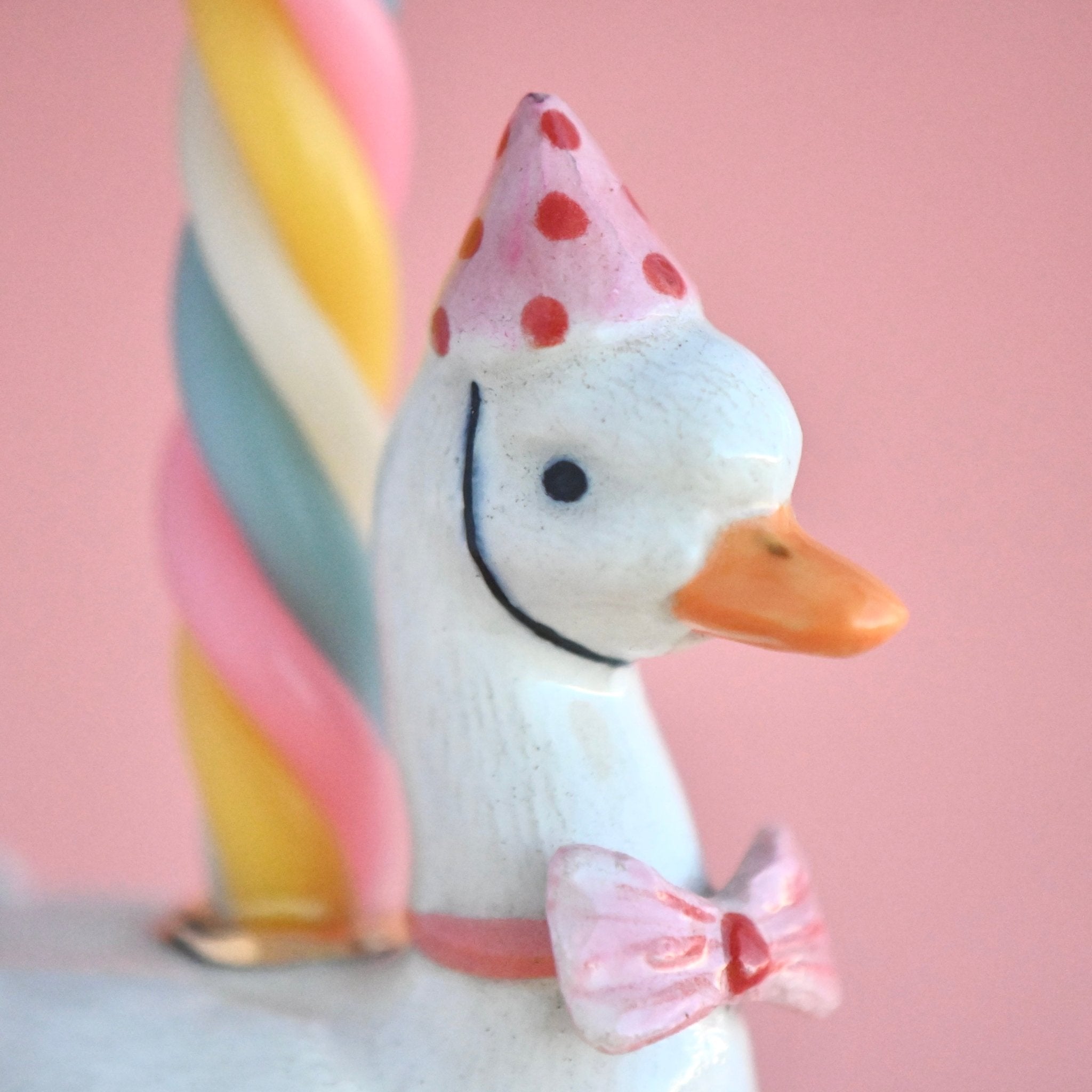Pink Goose Porcelain Cake Topper – Meri Meri