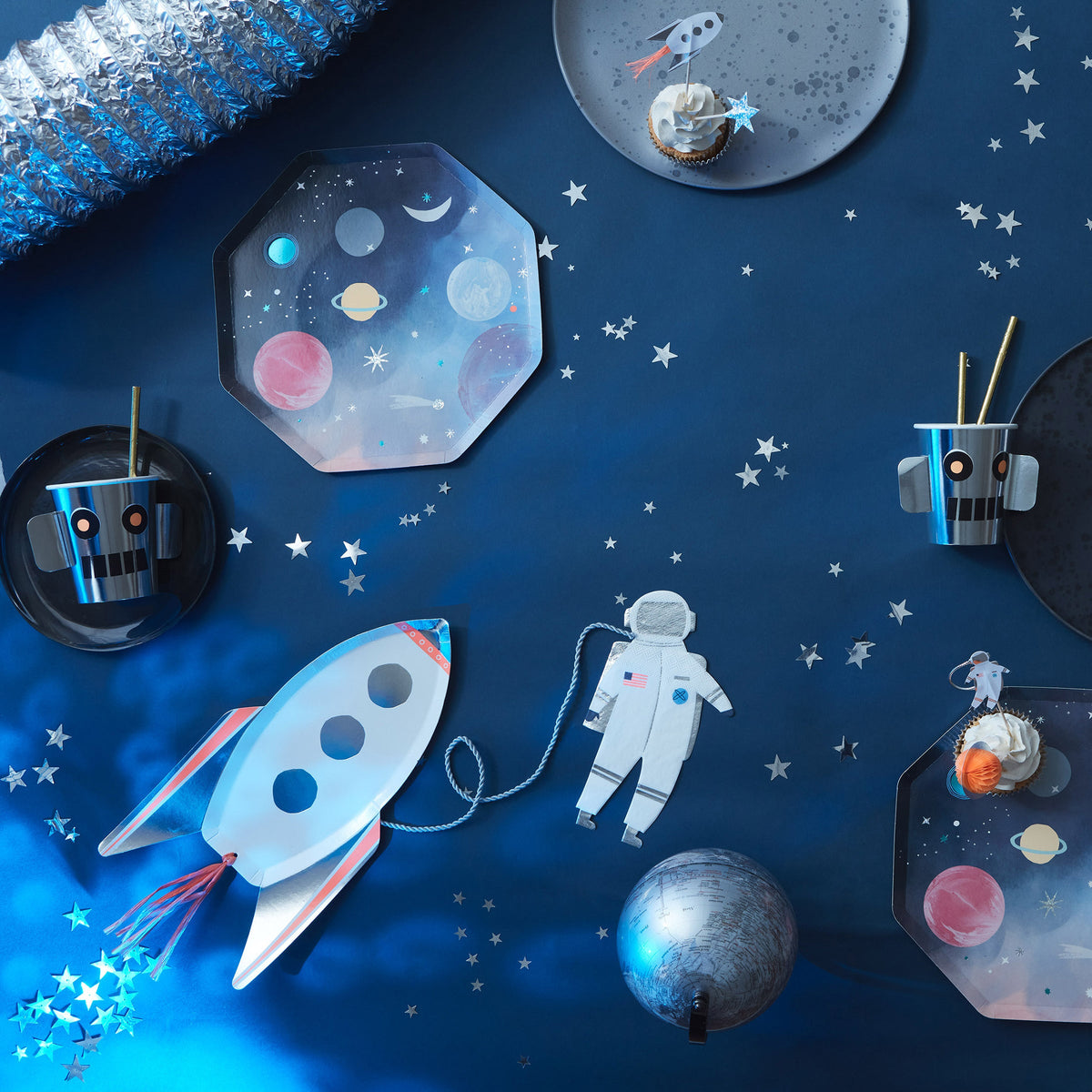 Space Party Rocket Plates – Meri Meri