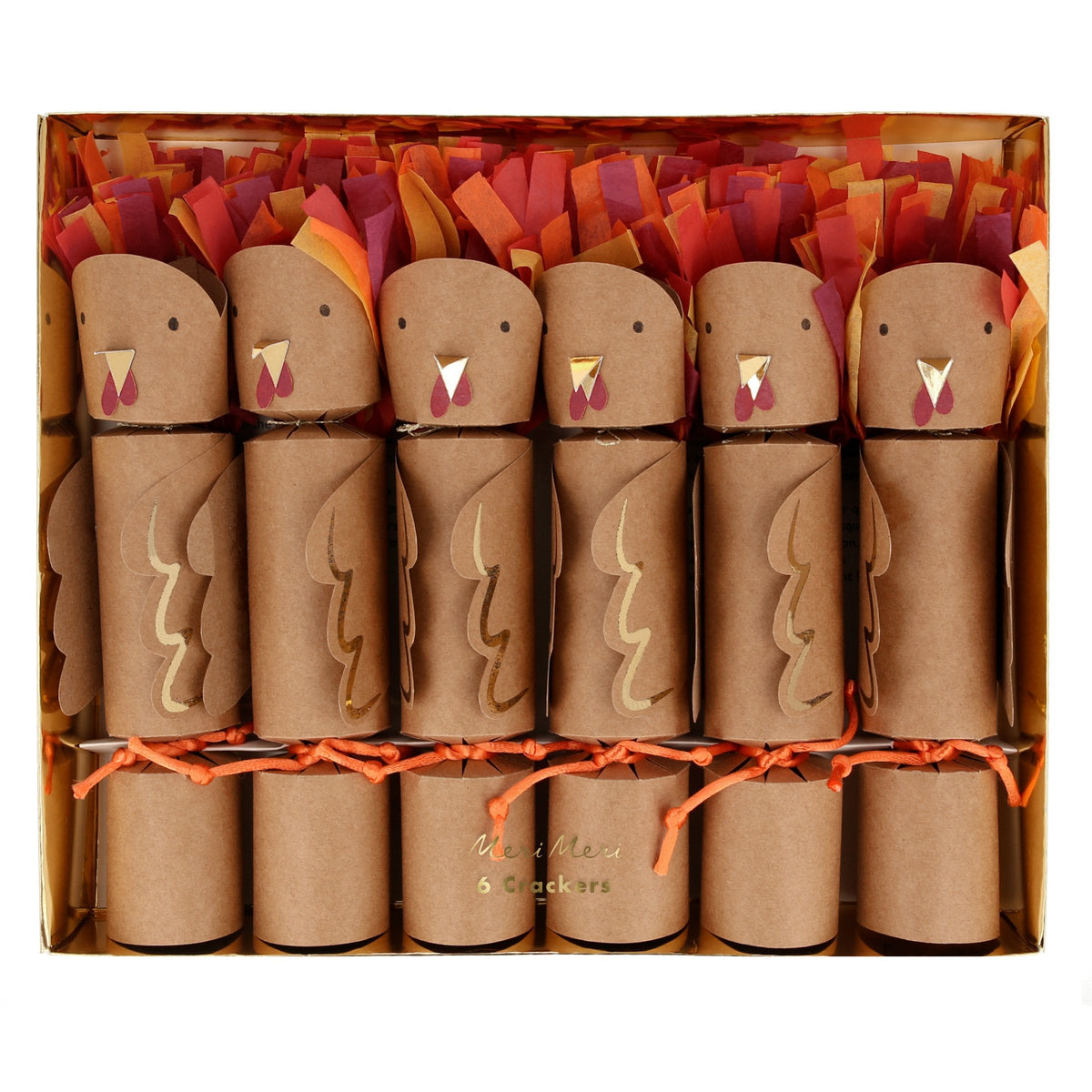 Turkey Party Crackers – Meri Meri