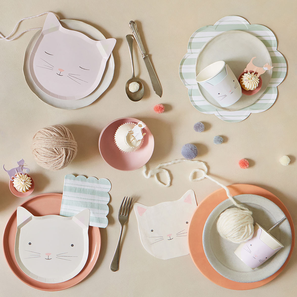 Cat Animal Napkins – Meri Meri