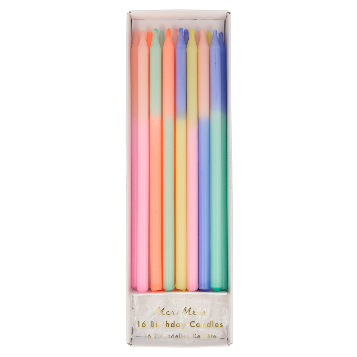 Multi Color Block Candles – Meri Meri