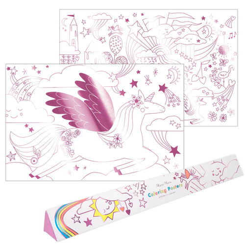 Coloring Posters by Meri Meri