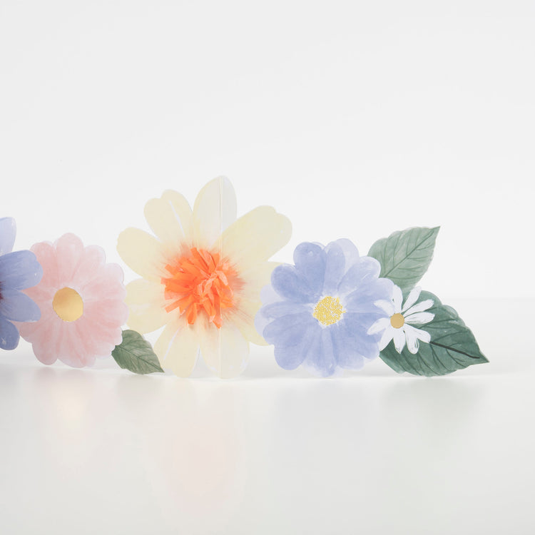 Flowers Birthday Card – Meri Meri