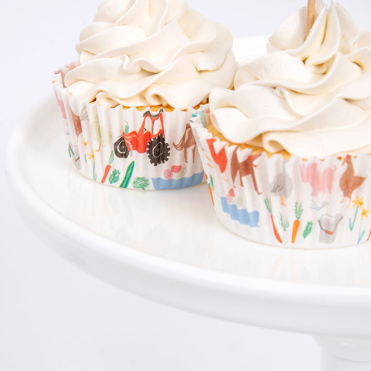 Farm Party Cupcakes – Meri Meri