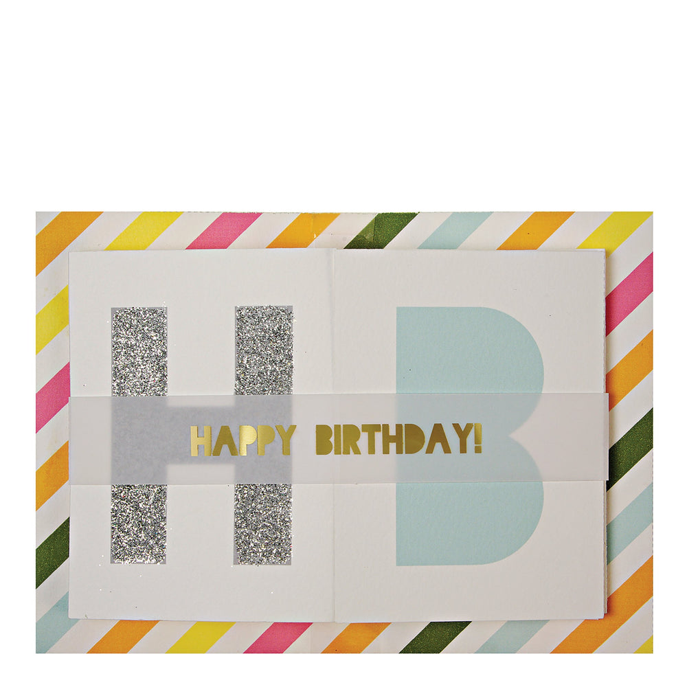 Birthday Banner Card – Meri Meri