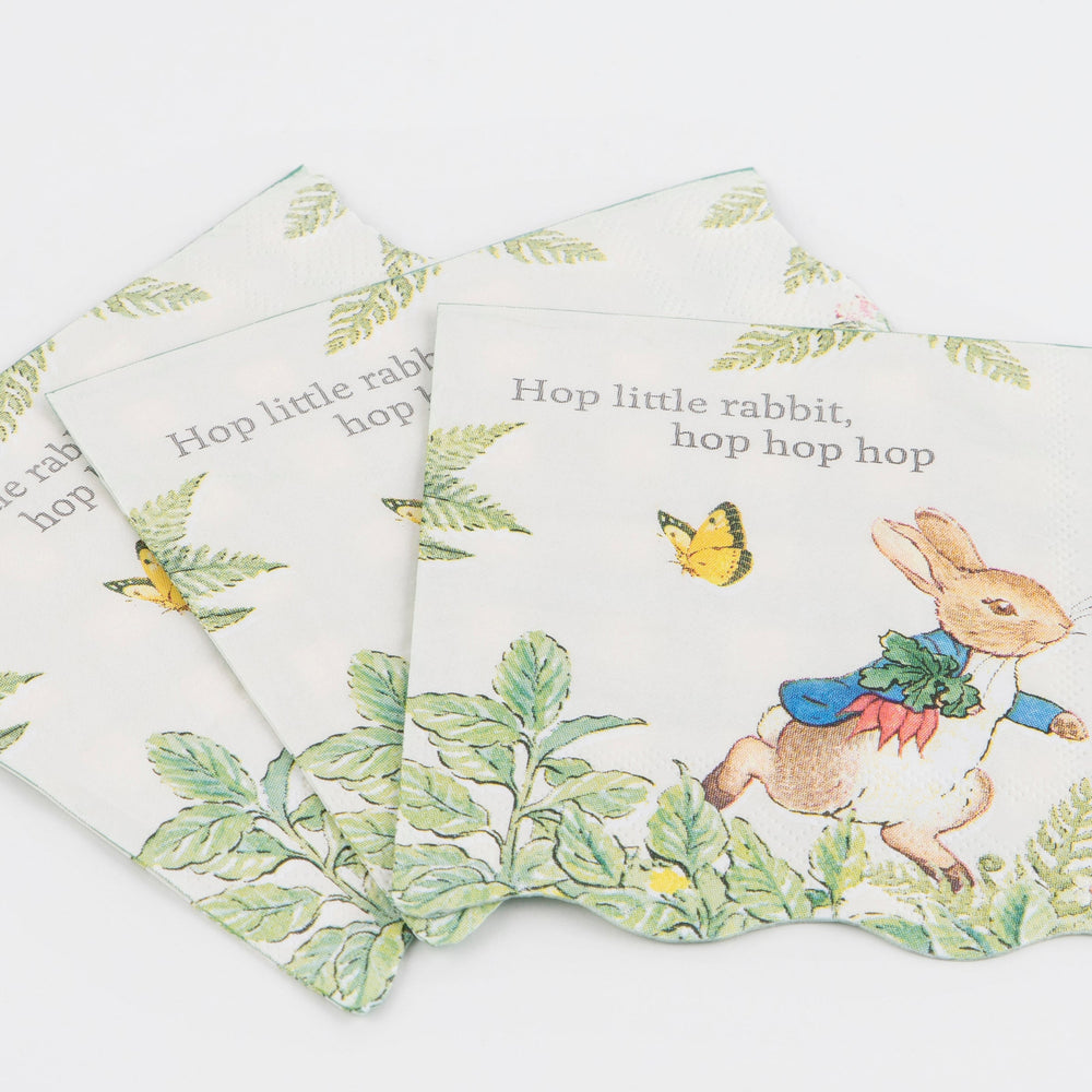 Peter Rabbit Party Napkins – Meri Meri