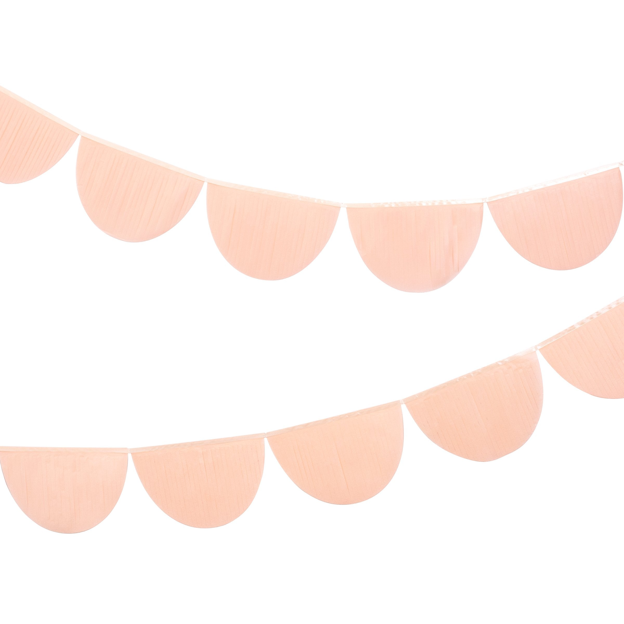 Peach Tissue Paper Scallop Garlands – Meri Meri